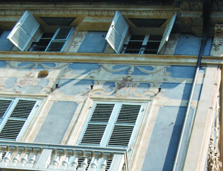 Via Garibaldi a Genova (Strada Nuova)